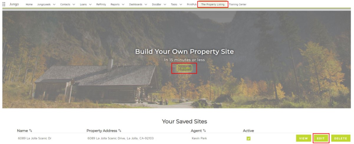 The Property Listing User Guide